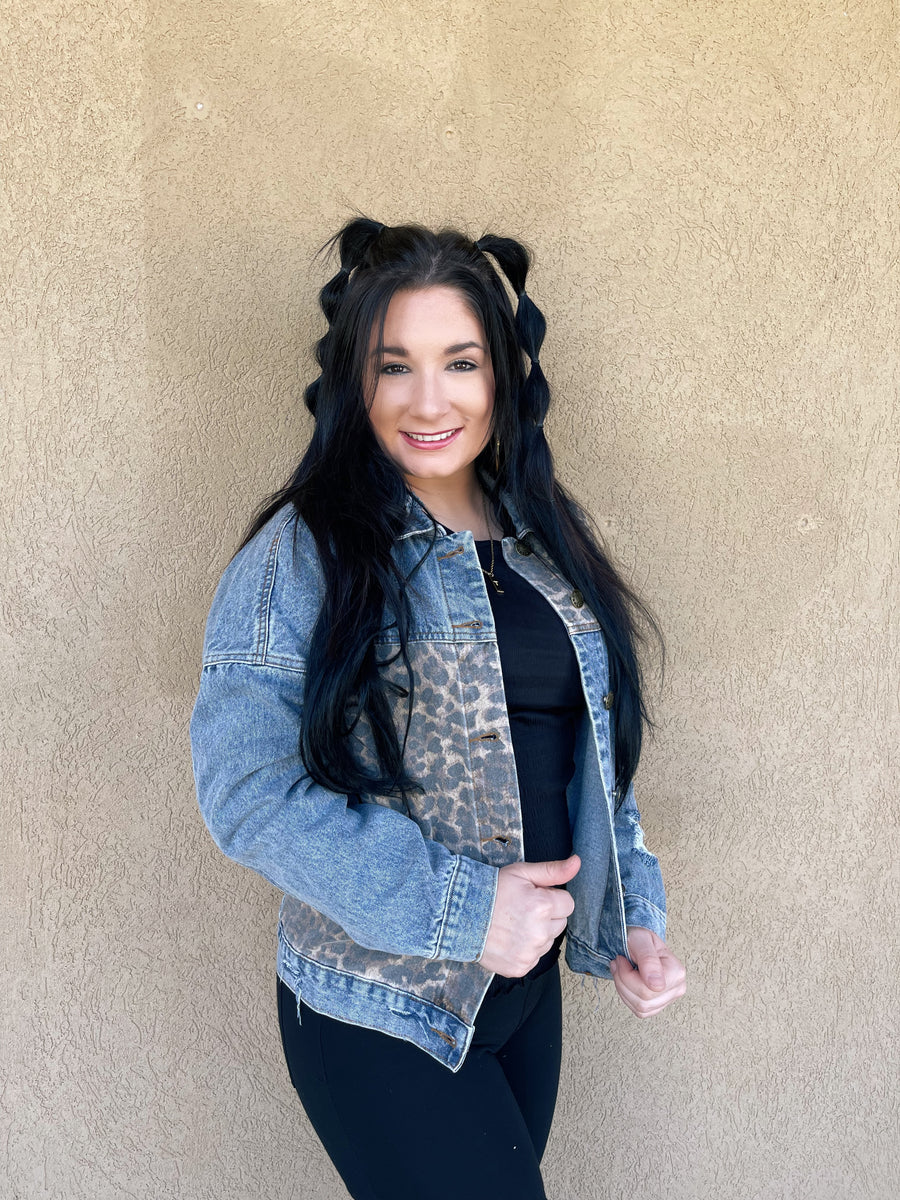Level Up Jean Jacket – K. Dawn & Company